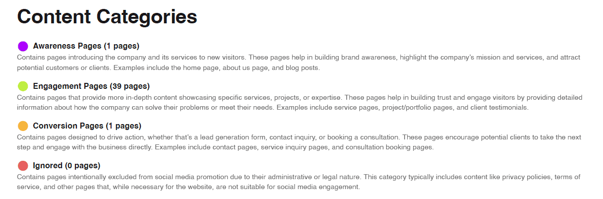 Boost Social Media Engagement with Content Categorization - Purple Leaf